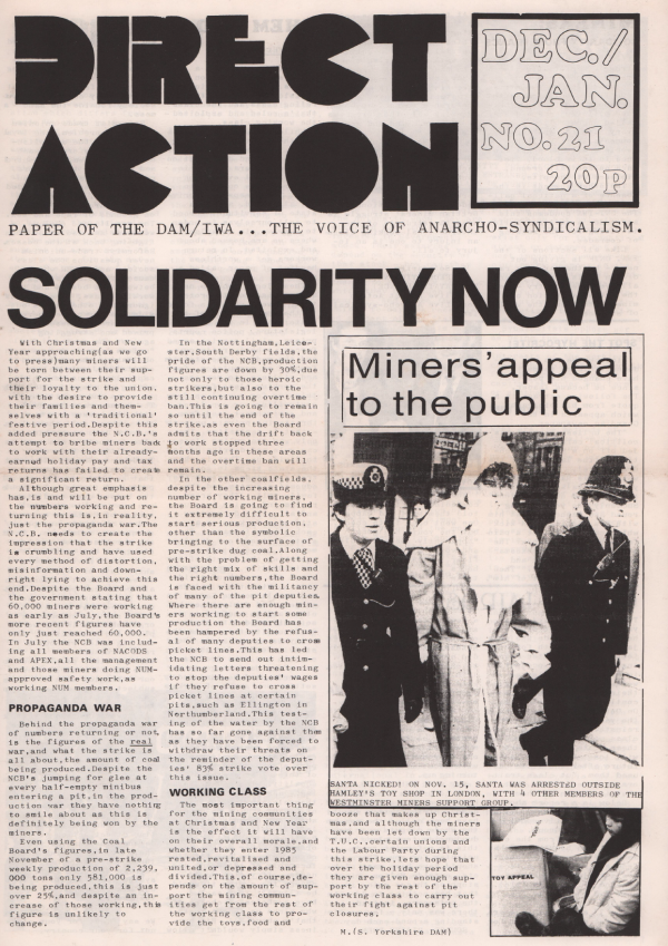 Direct Action #21 (December 1984-January 1985) | libcom.org